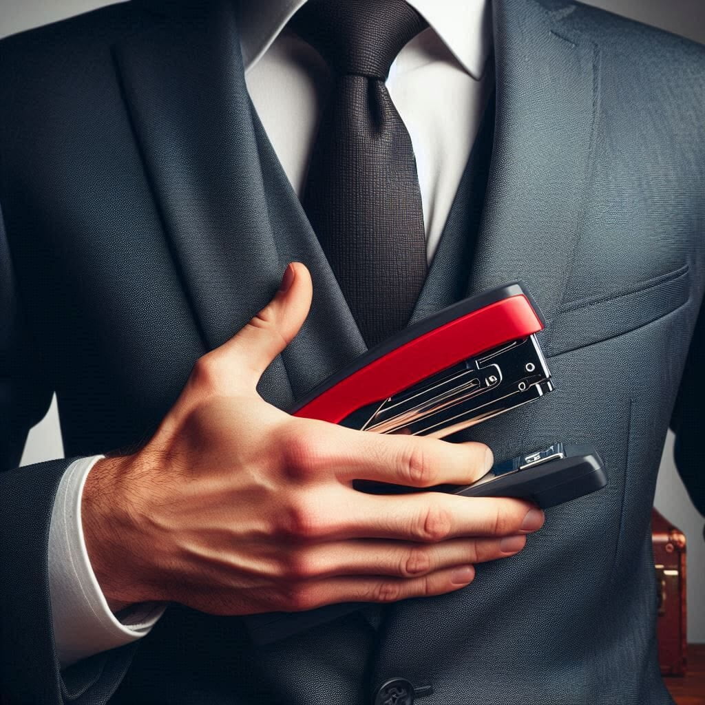 Making a Statement with Your Stapler | Initech